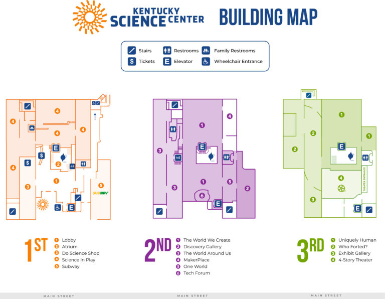 Map - Kentucky Science Center